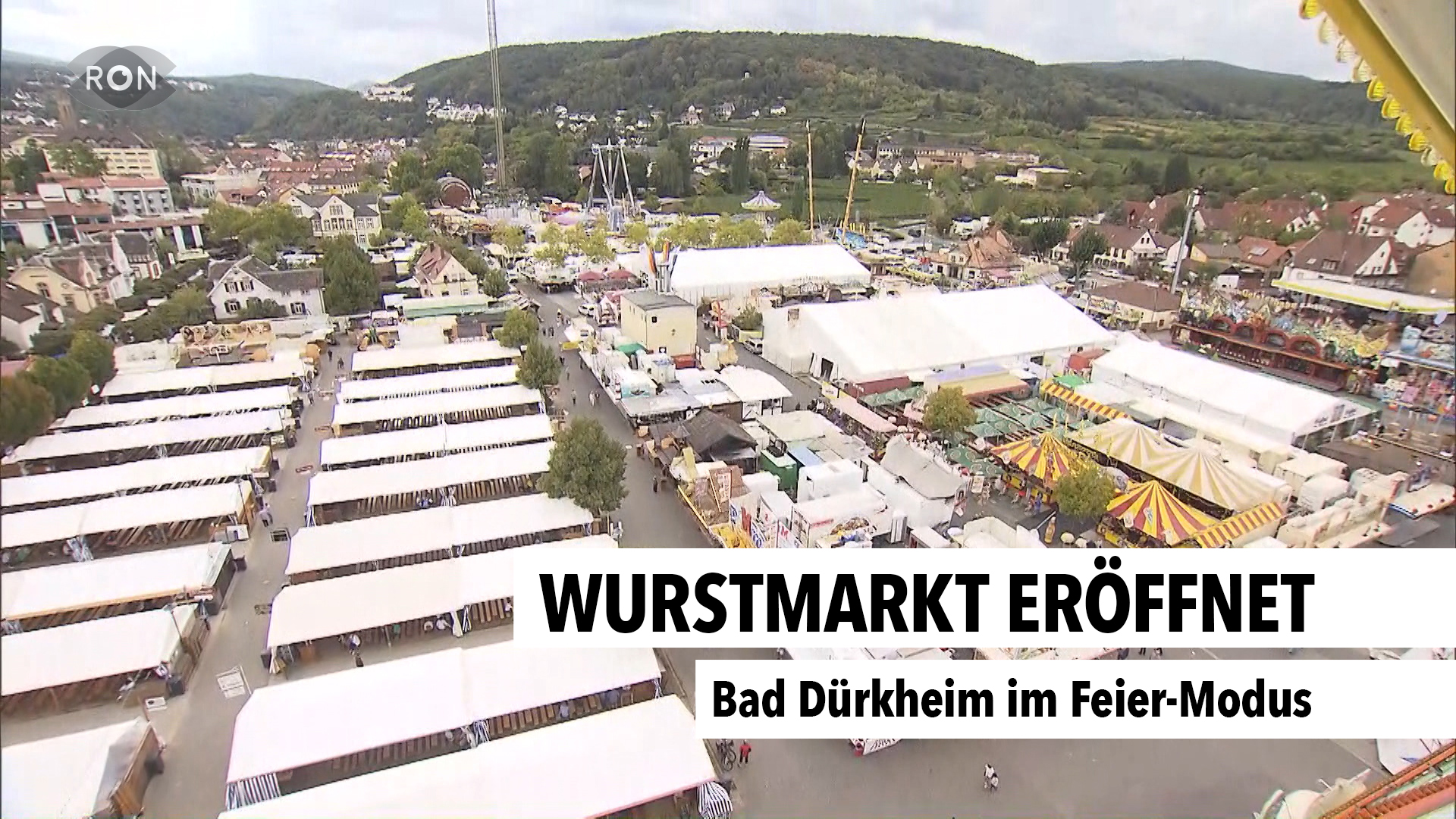 Wurstmarkt eröffnet - RON TV