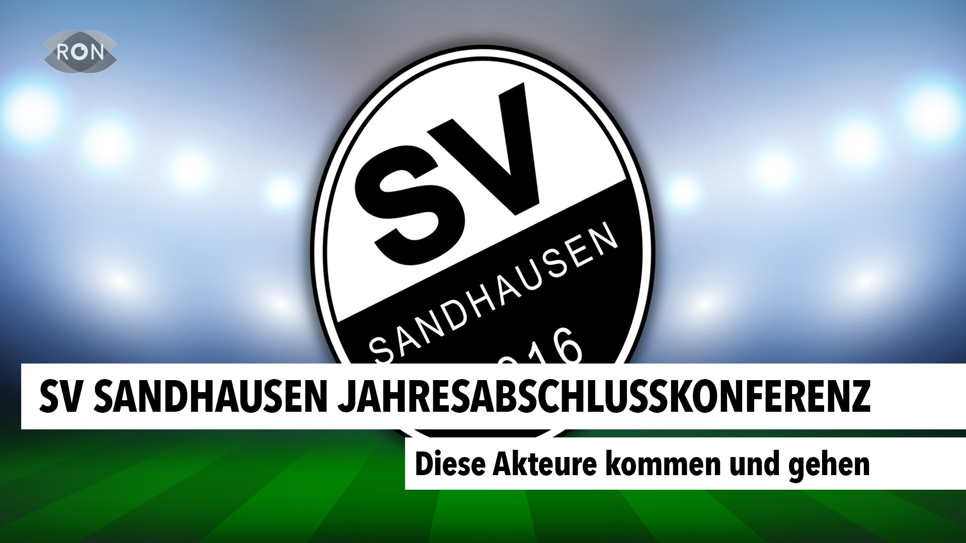 SV Sandhausen Jahresabschlusskonferenz - RON TV