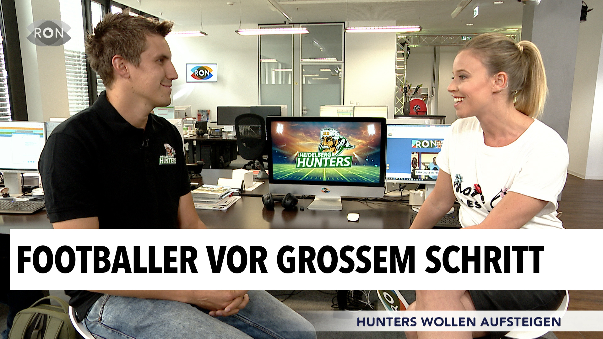 Footballer vor großem Schritt - RON TV