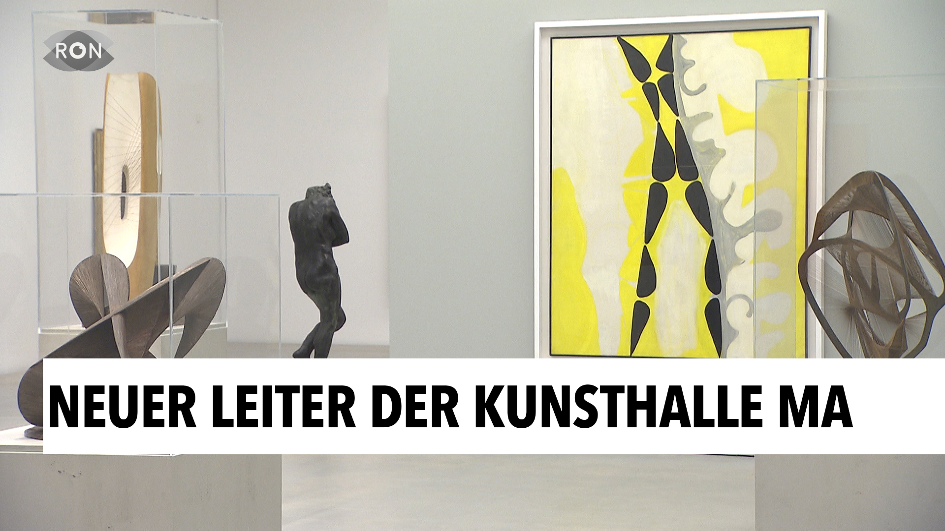 Johan Holten übernimmt das Kunst-Ruder - RON TV
