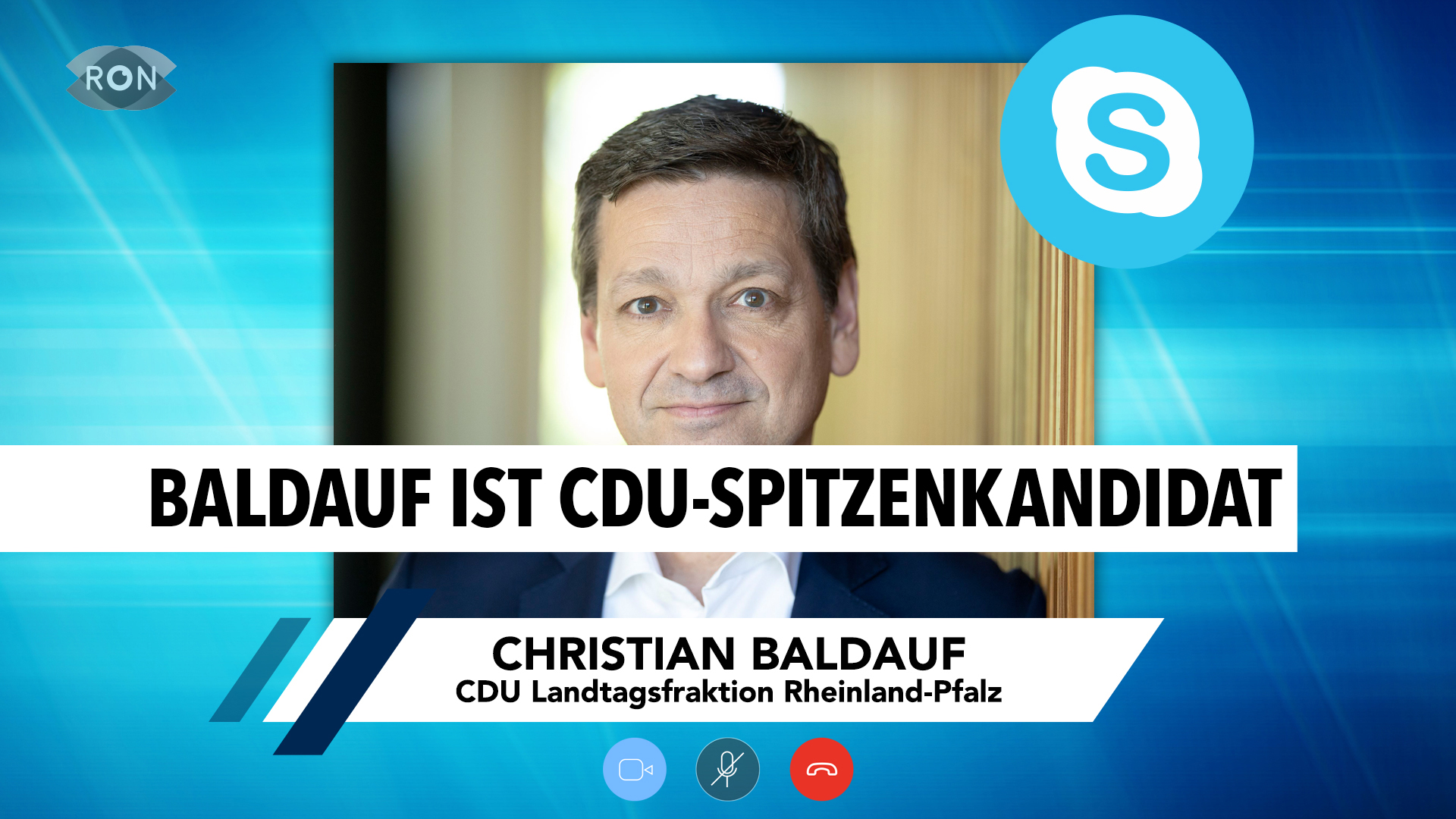 Frankenthaler geht ins Rennen gegen Dreyer - RON TV