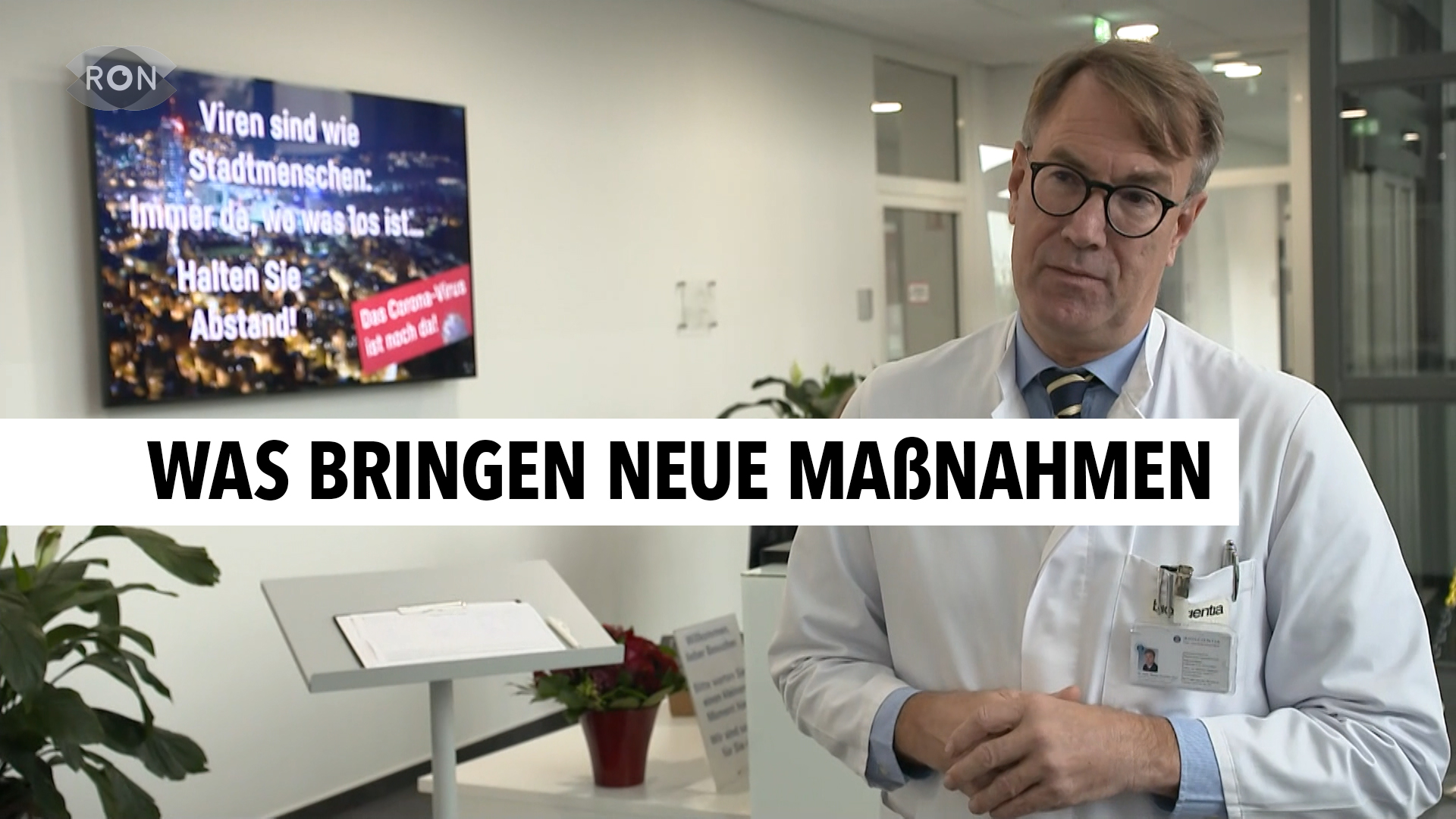 Im Gespräch mit Dr. Georg-Christian Zinn - RON TV