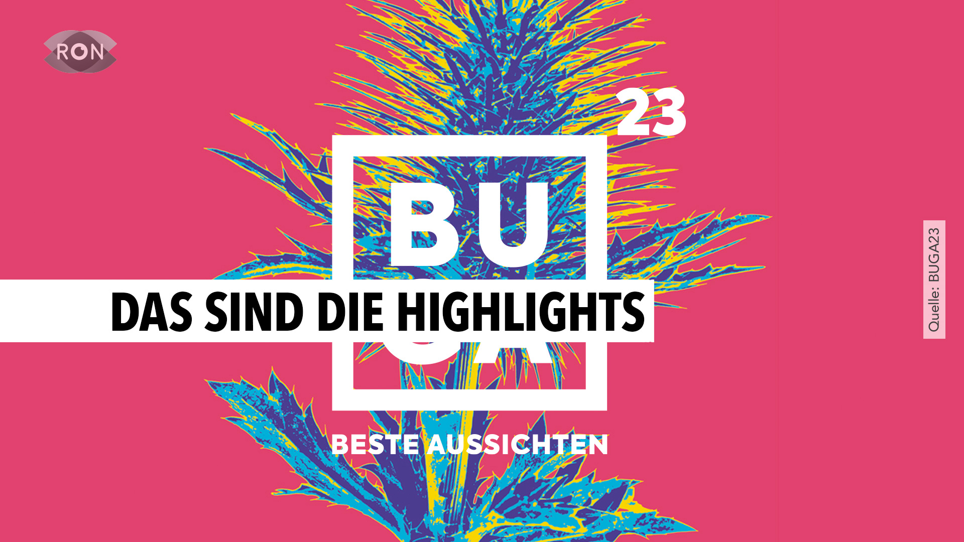 BUGA: Panoramasteg steht - RON TV