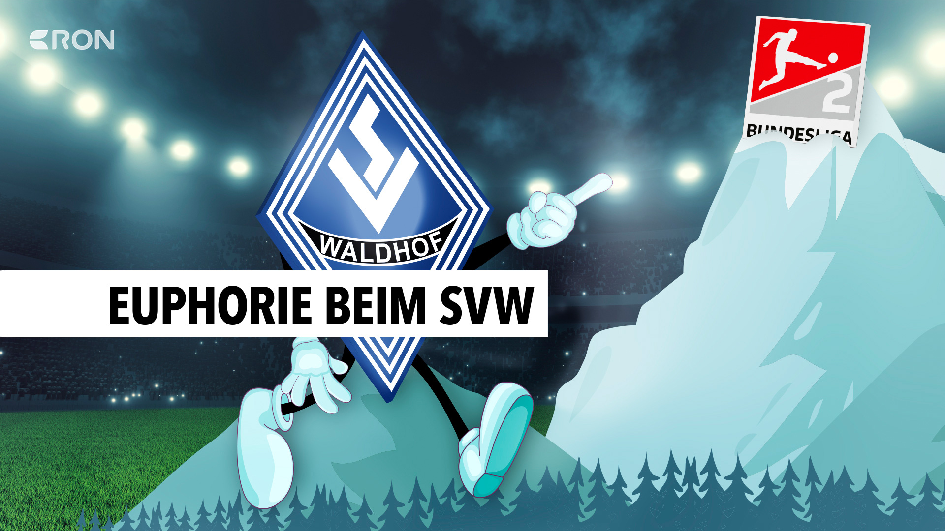 Beim SV Waldhof Mannheim herrscht gute Stimmung - RON TV