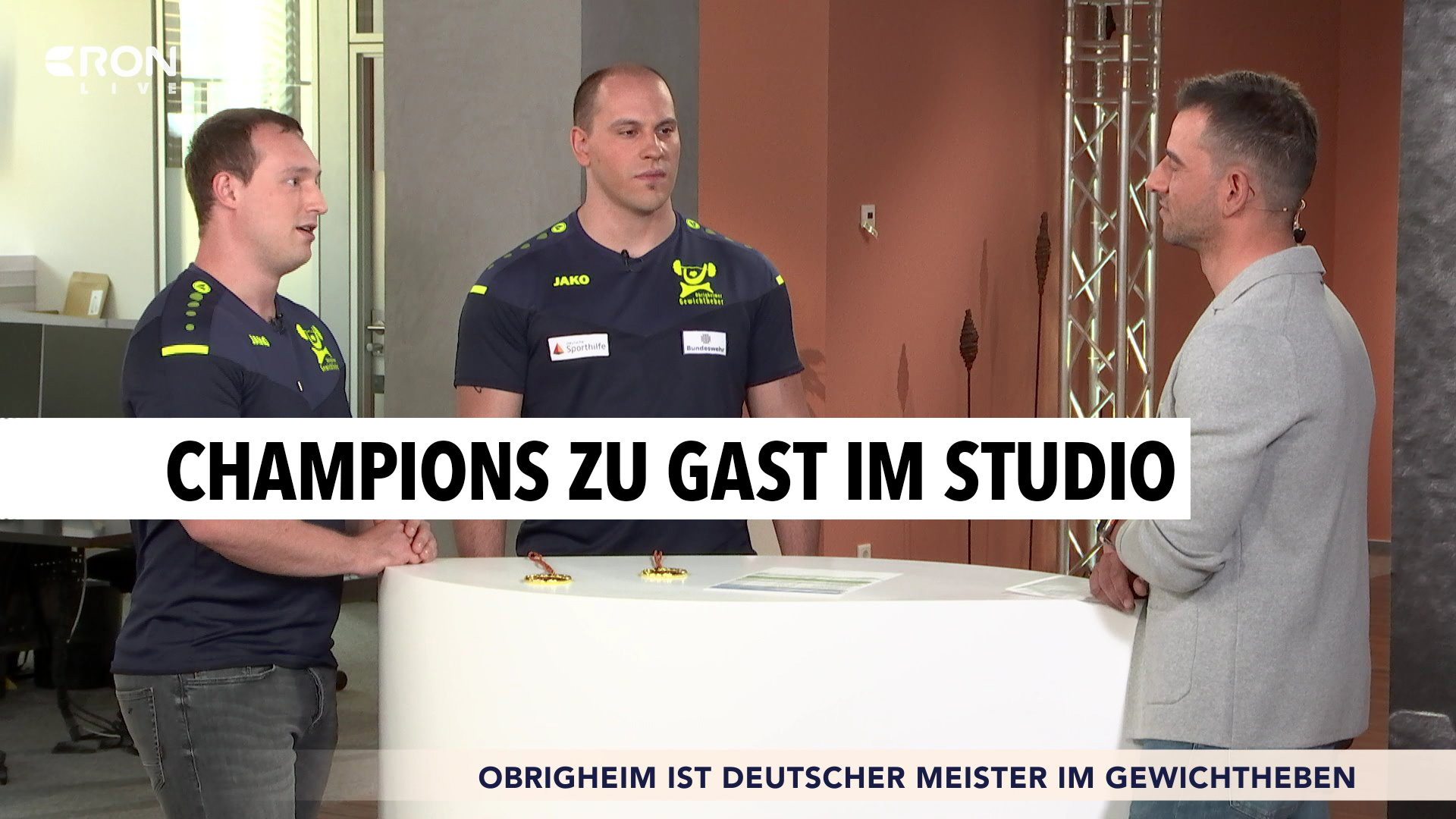 Obrigheim ist Deutscher Meister im Gewichtheben - RON TV