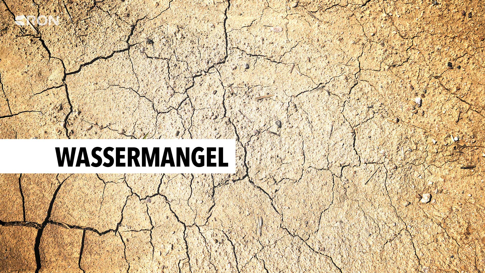 Wird in der RON-Region das Wasser knapp? - RON TV