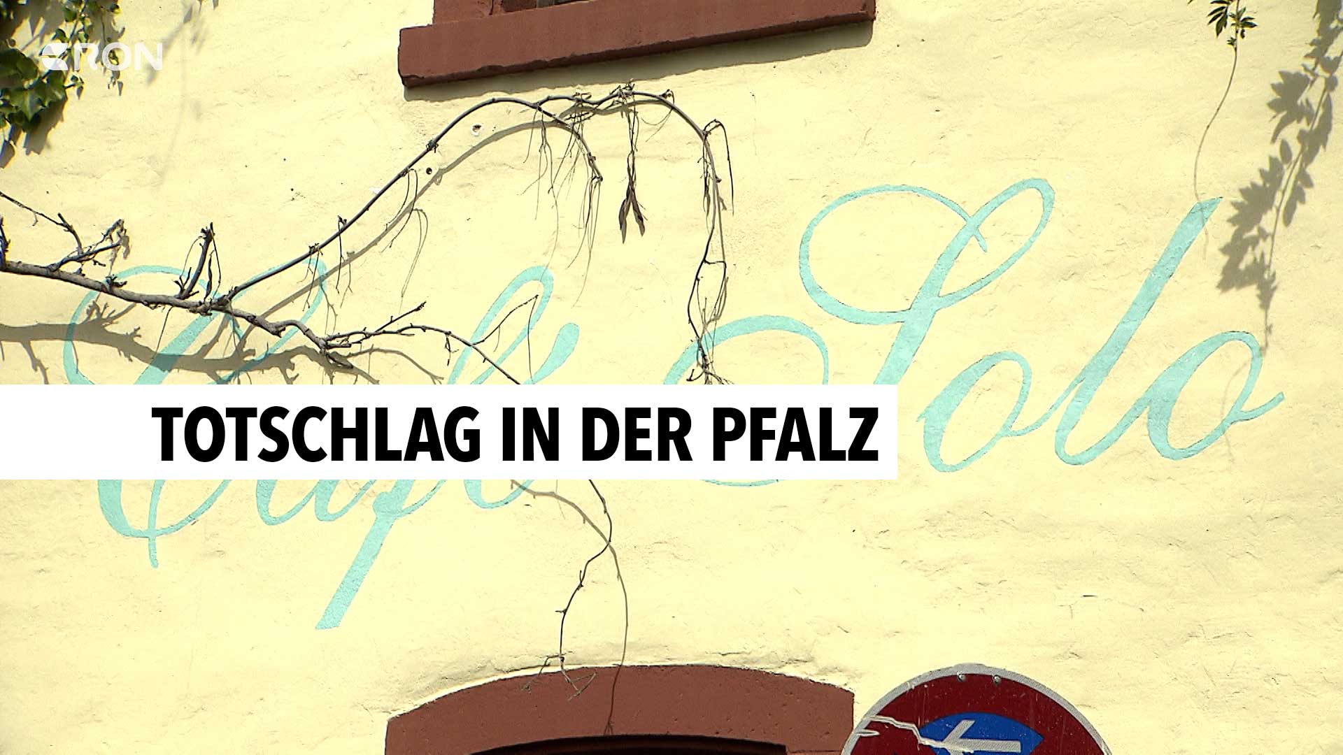 Der Inhaber des Café Solo in Weisenheim wird gesucht - RON TV