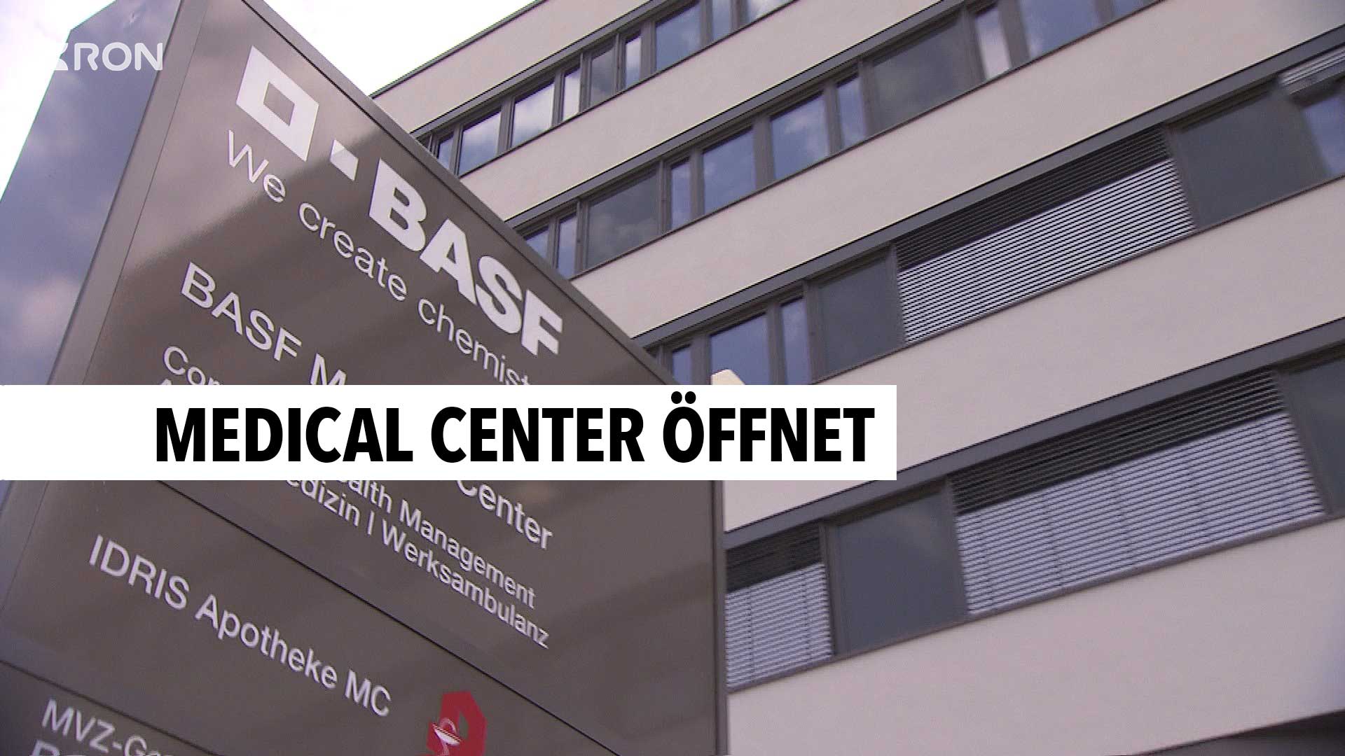 Das neue Medical Center der BASF feiert Eröffnung - RON TV