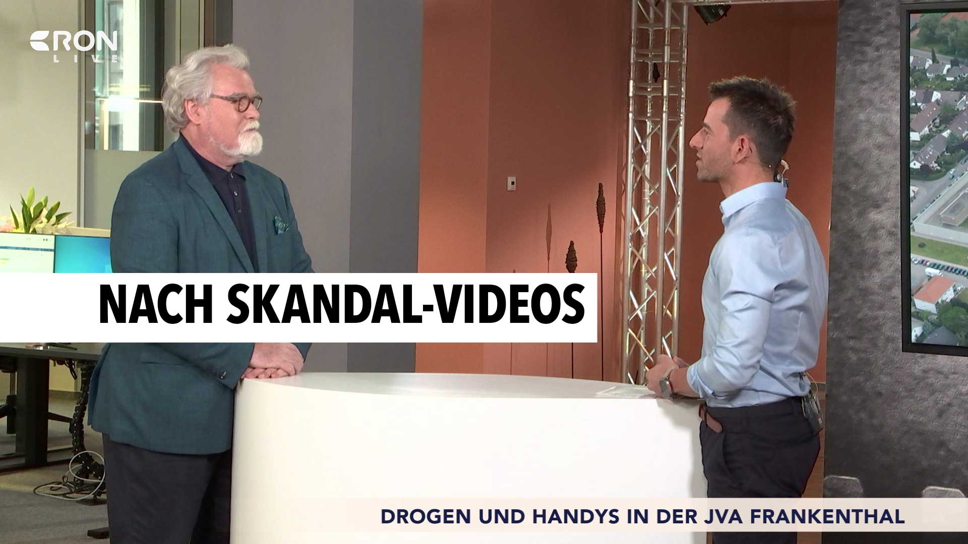 Justizminister im Gespräch - RON TV