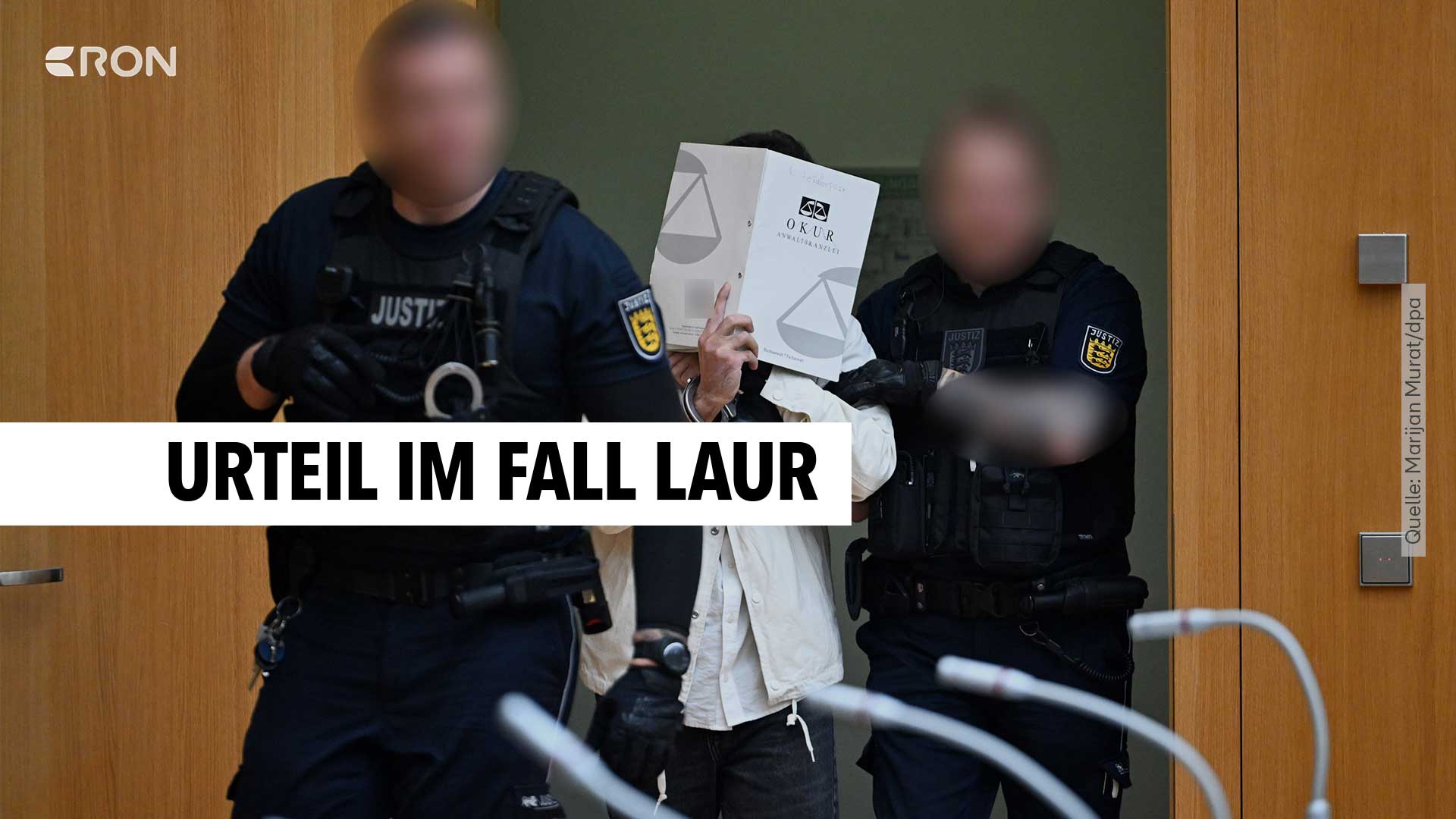 Lebenslange Haft für Polizistenmörder - RON TV