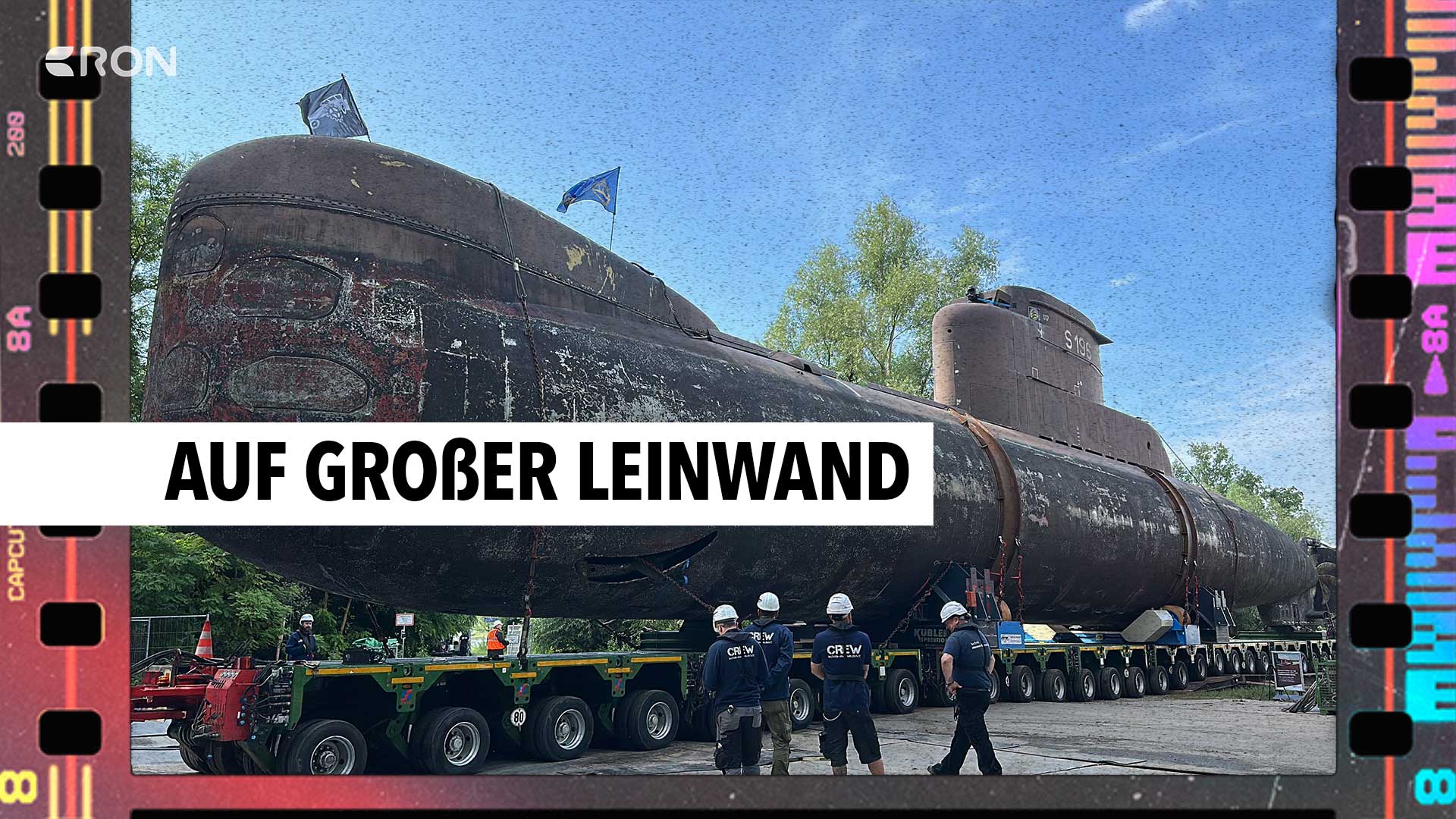 Doku zeigt U-Boot-Reise von Kiel bis ins Technik Museum Sinsheim - RON TV